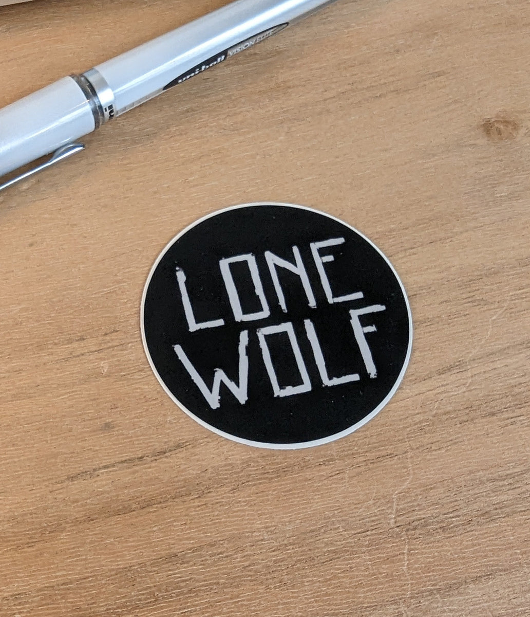 Lone Wolf Sticker – dino nemec